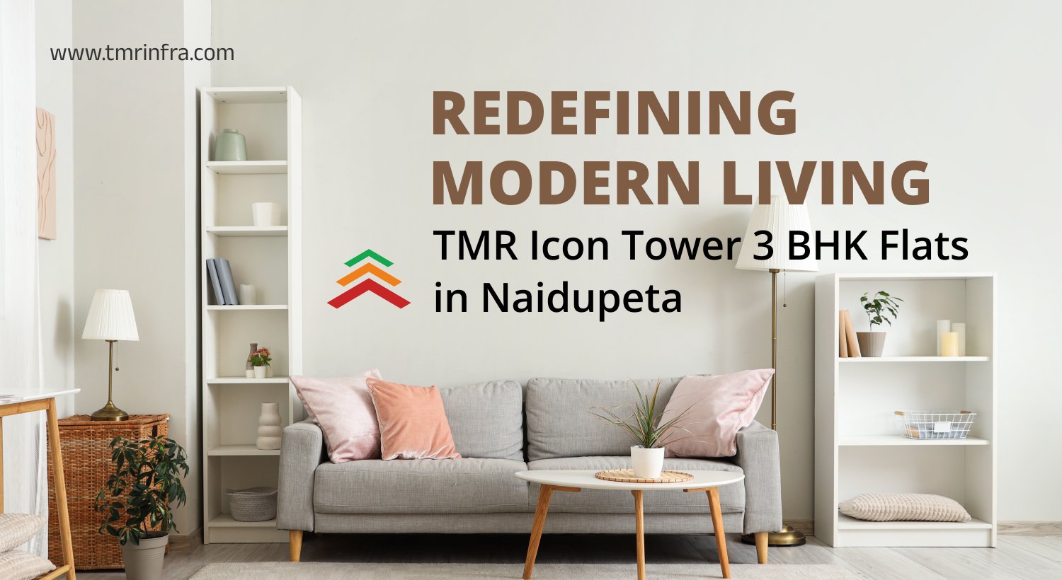 Redefining Modern Living, TMR Icon Tower 3 BHK Flats in Naidupeta